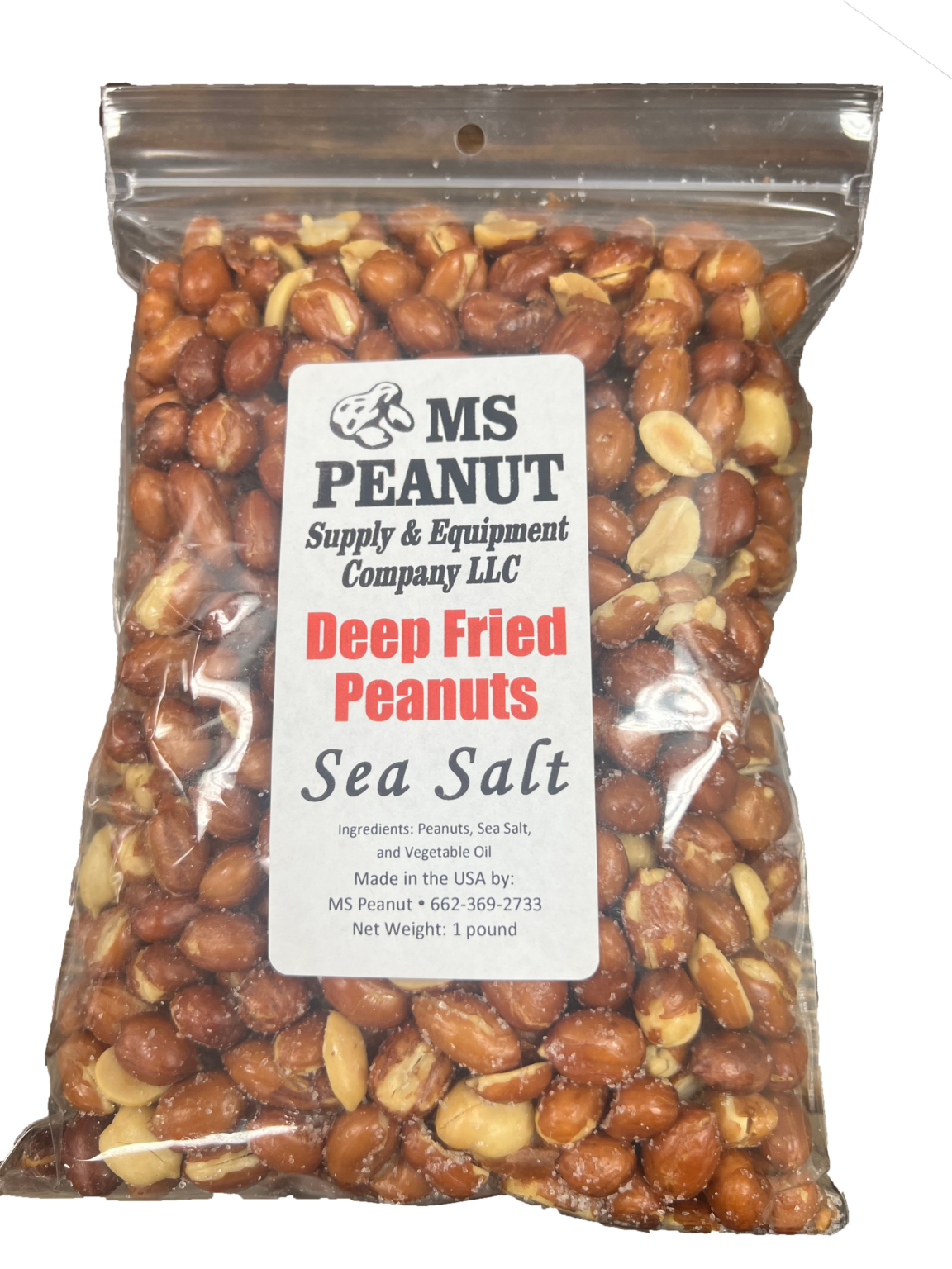 Sea Salt Peanuts – MS Peanut Supply and Equipment